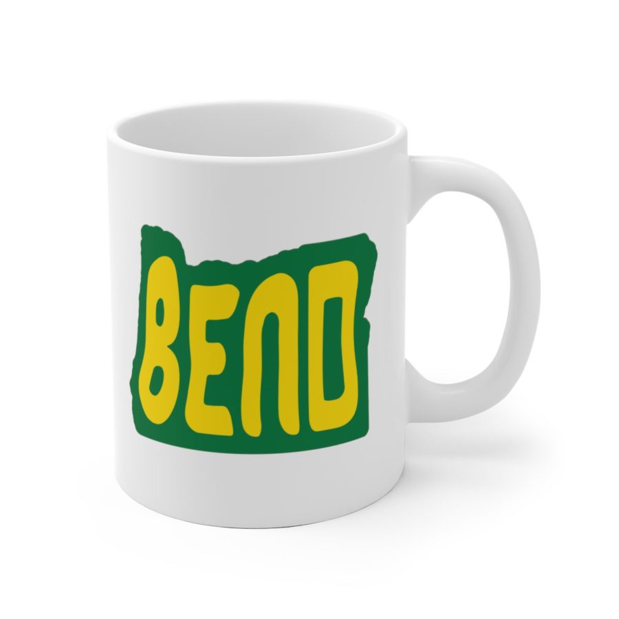 Bend Oregon Rounded Typeface Logo Vinyl Transfer Decal | Vinyl Transfer ...